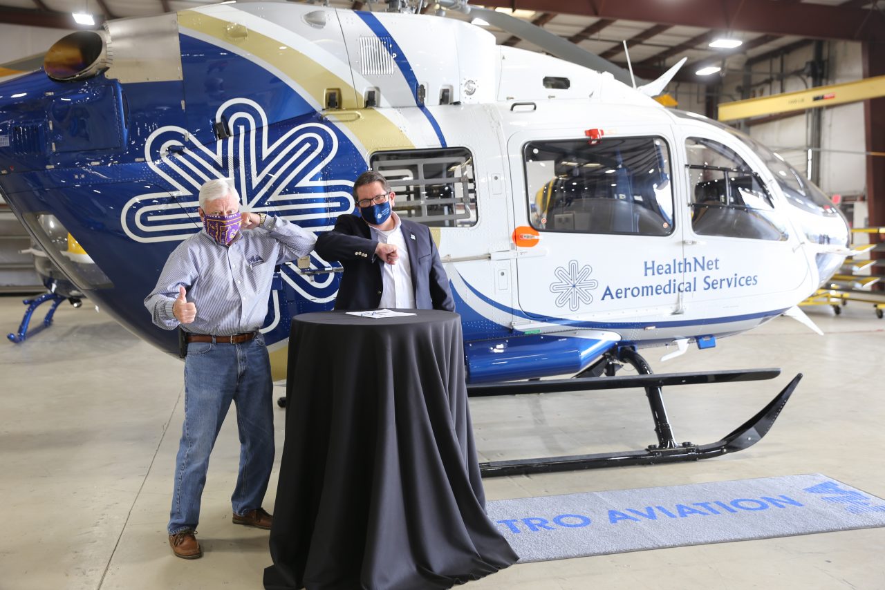 Metro Aviation delivers first of two EC145e aircraft to HealthNet ...